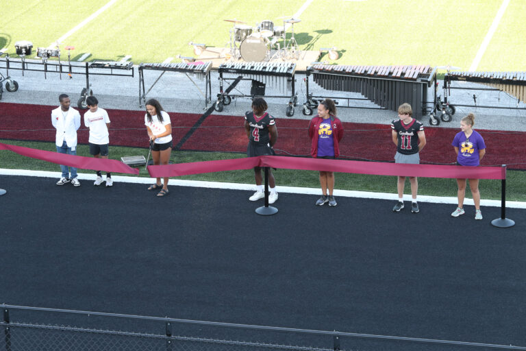 PHOTOS: Cardinal Field / Stadium Ribbon Cutting - KFIZ News-Talk 1450 AM