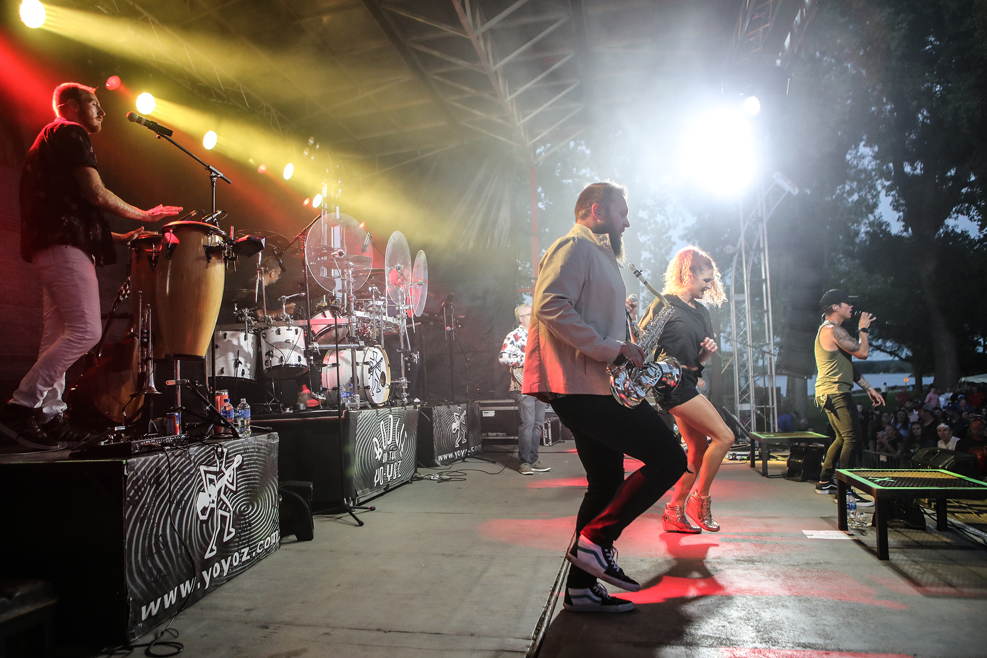 PHOTOS: Boogie and the Yo Yoz at Walleye Weekend - KFIZ News-Talk 1450 AM