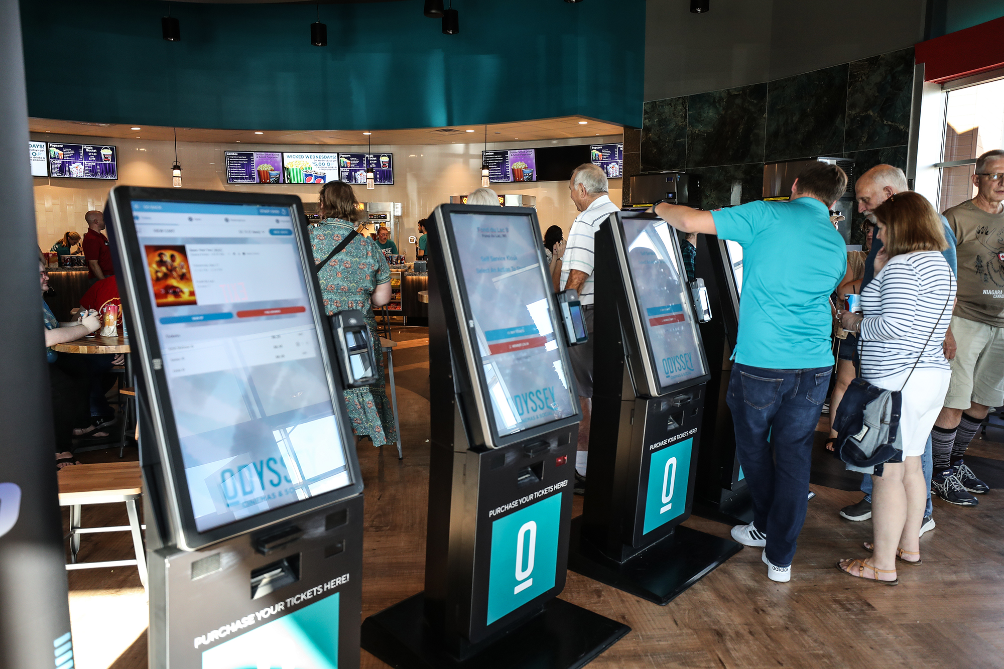 PHOTOS: Odyssey Cinema re-opening open house - KFIZ News-Talk 1450 AM