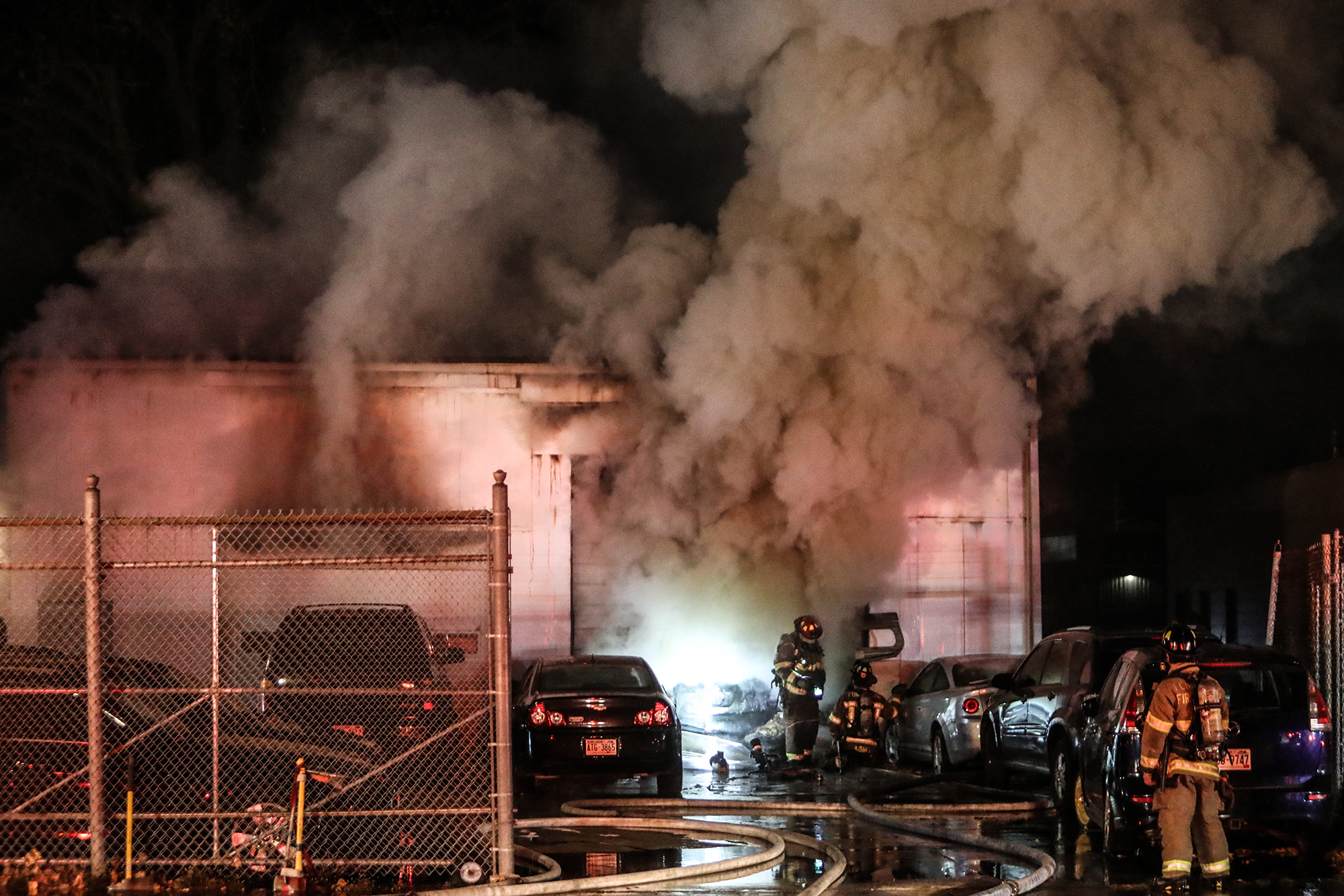 PHOTOS: Fire destroys north Military Business - KFIZ News-Talk 1450 AM