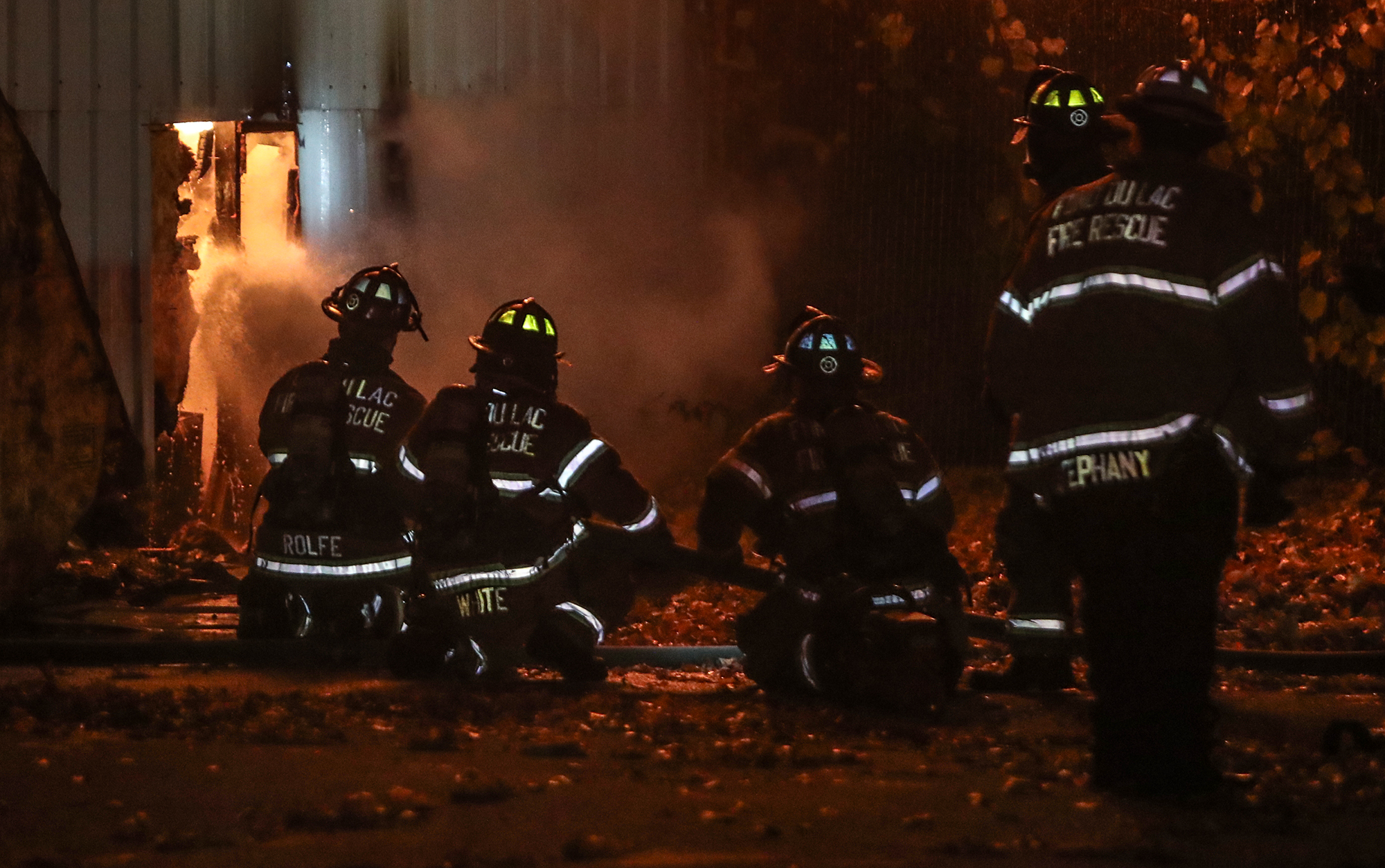PHOTOS: Fire destroys north Military Business - KFIZ News-Talk 1450 AM