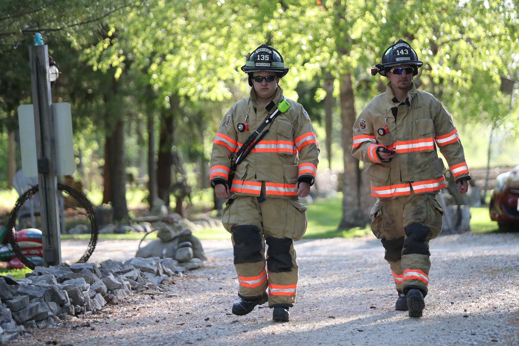 PHOTOS: Oakfield Fire Department hold search and rescue training ...