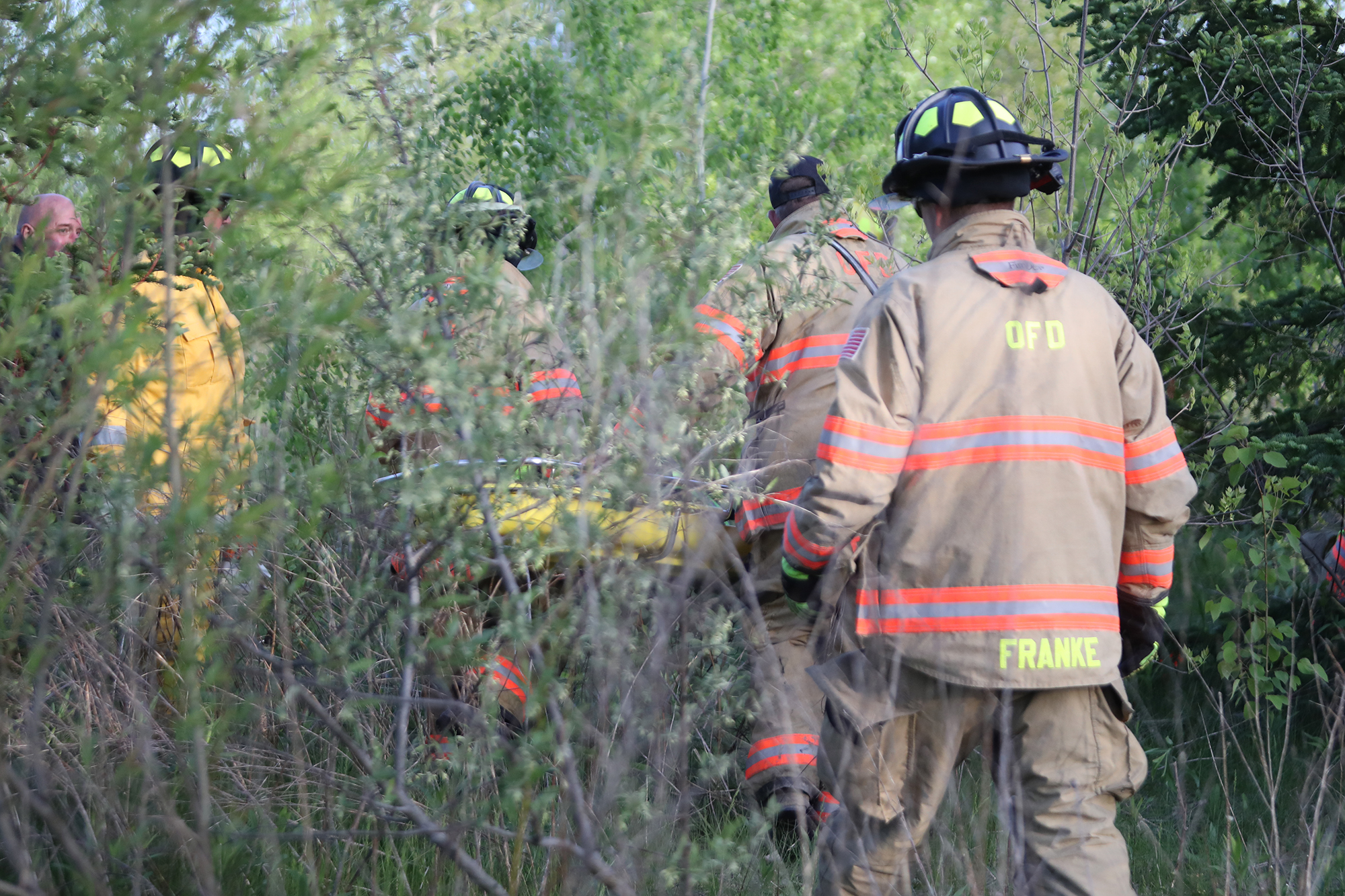 PHOTOS: Oakfield Fire Department hold search and rescue training ...