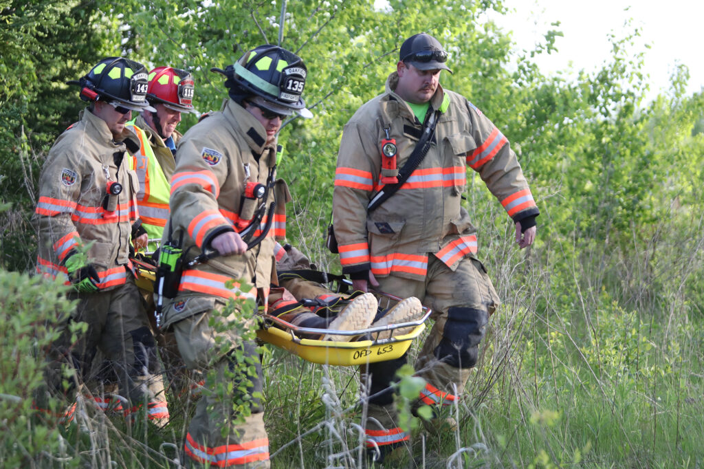 PHOTOS: Oakfield Fire Department hold search and rescue training ...