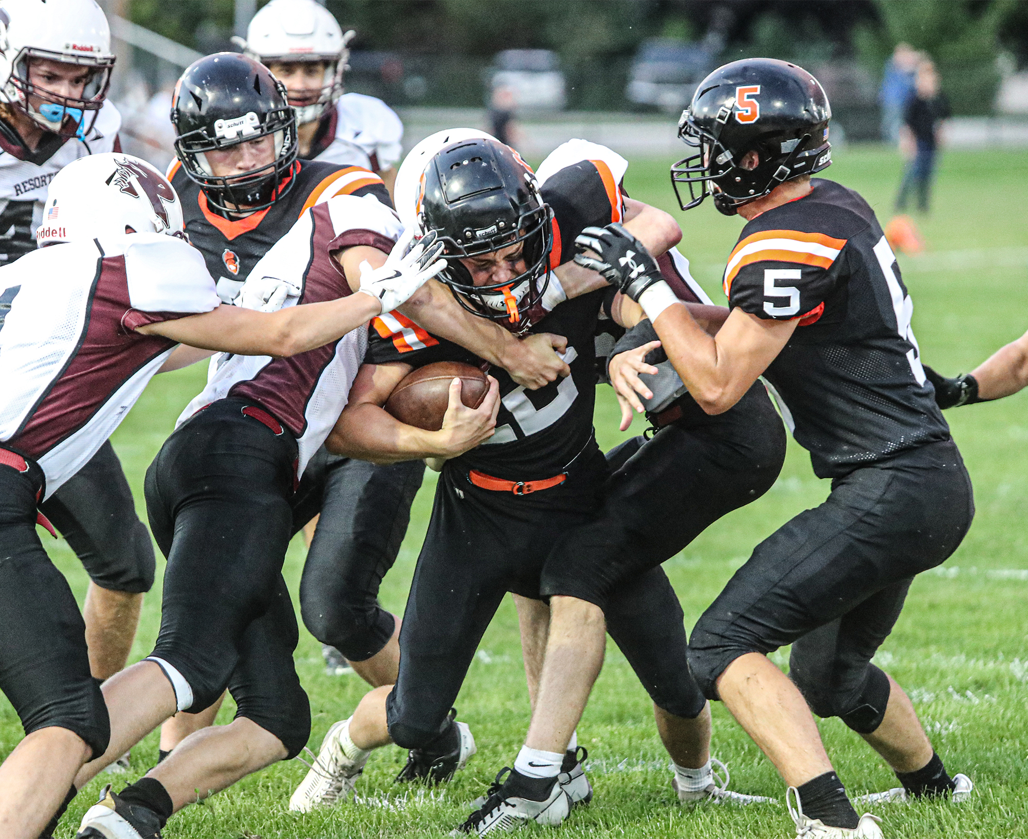 PHOTOS: Oakfield vs Elkhart Lake football - KFIZ News-Talk 1450 AM