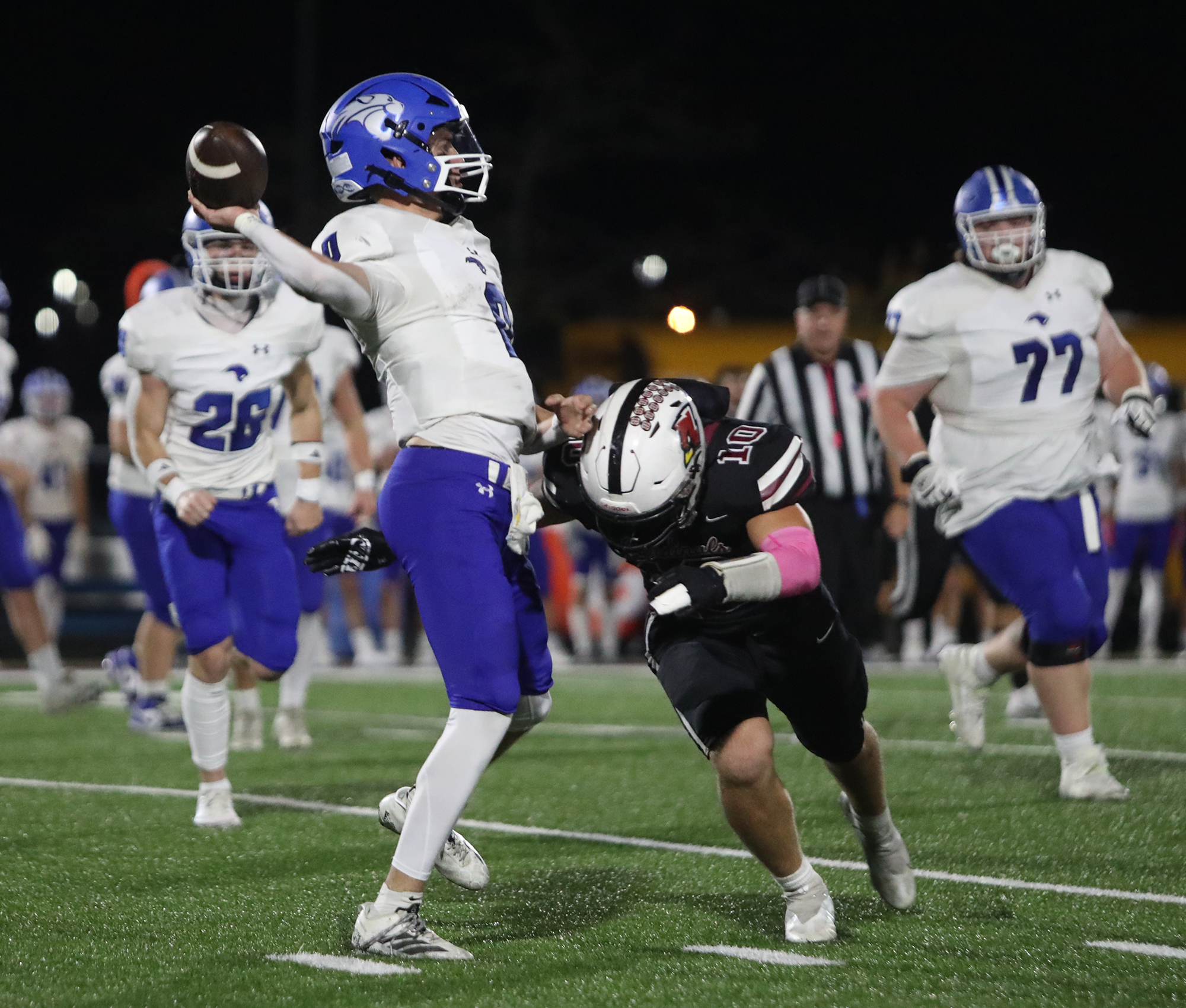 PHOTOS: Fond du Lac Football finishes regular season with 48-14 win ...
