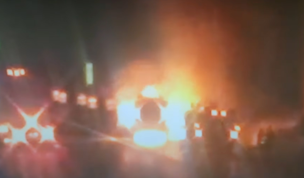 "Work van" fire closes Northbound I-41 Friday morning - KFIZ News-Talk ...
