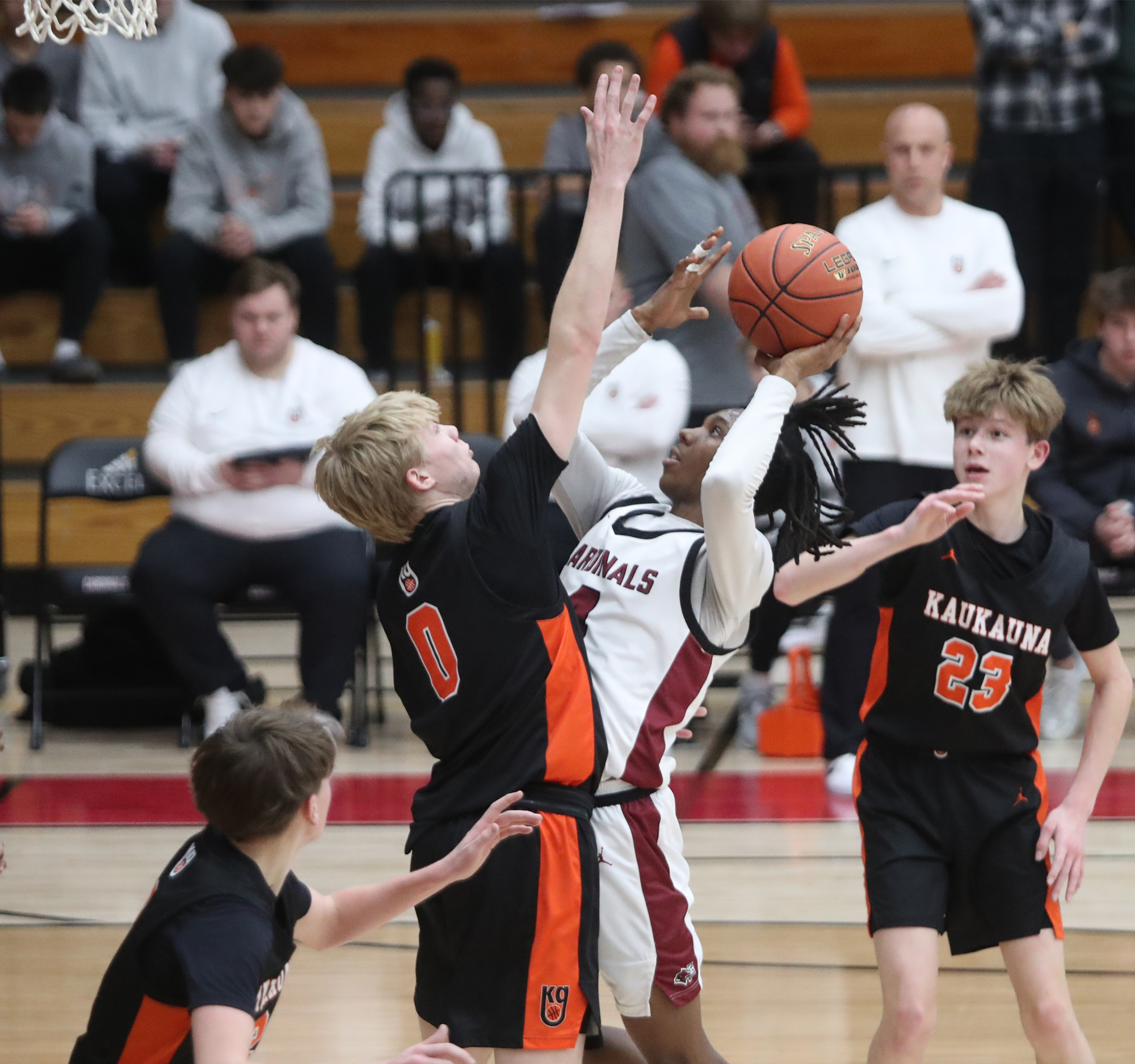 PHOTOS: Fond du Lac Boys Basketball fall to Kaukauna 62-51 - KFIZ News ...