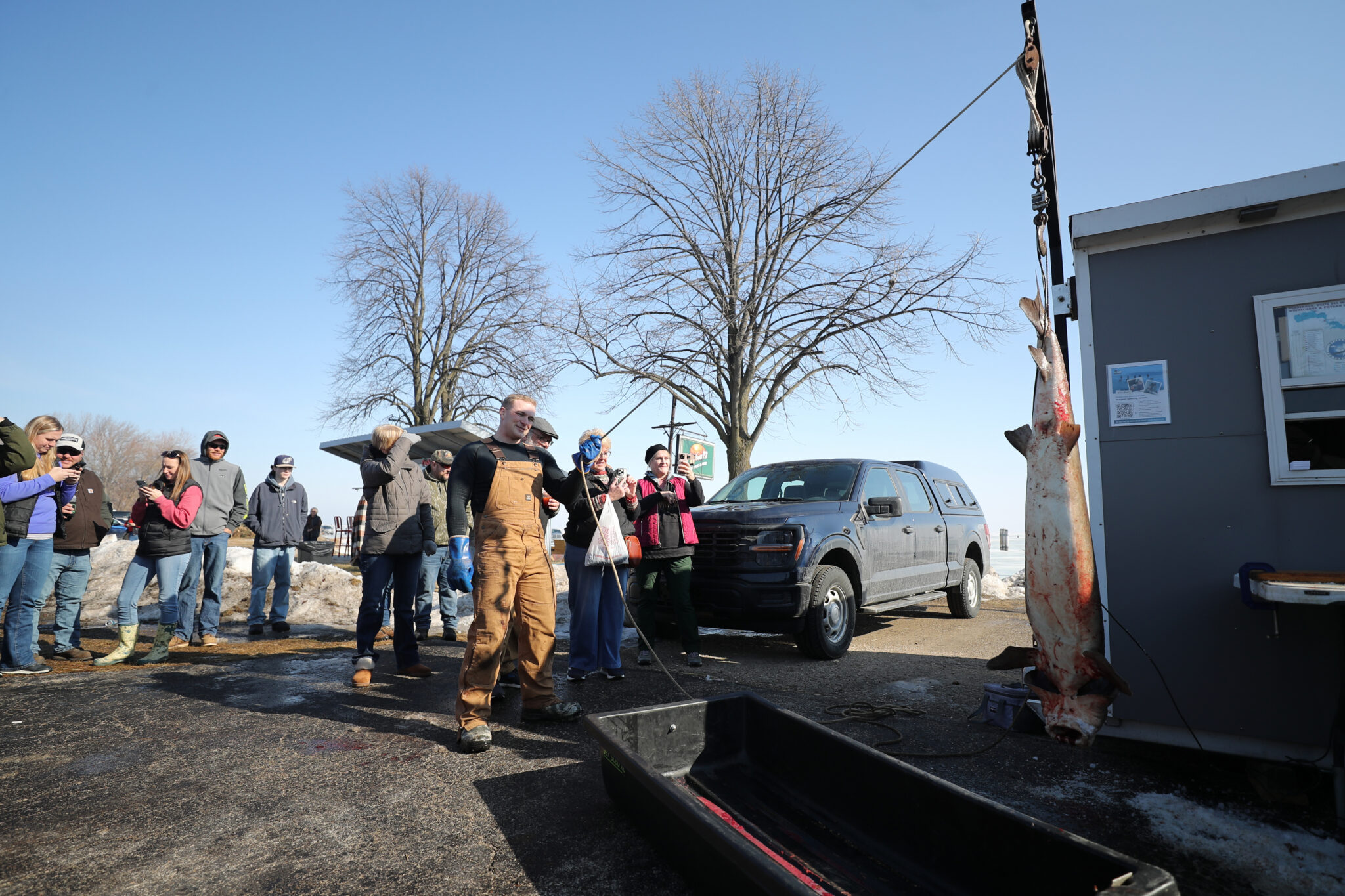 Photos: Sturgeon Spearing - Opening day 2026 - KFIZ News-Talk 1450 AM