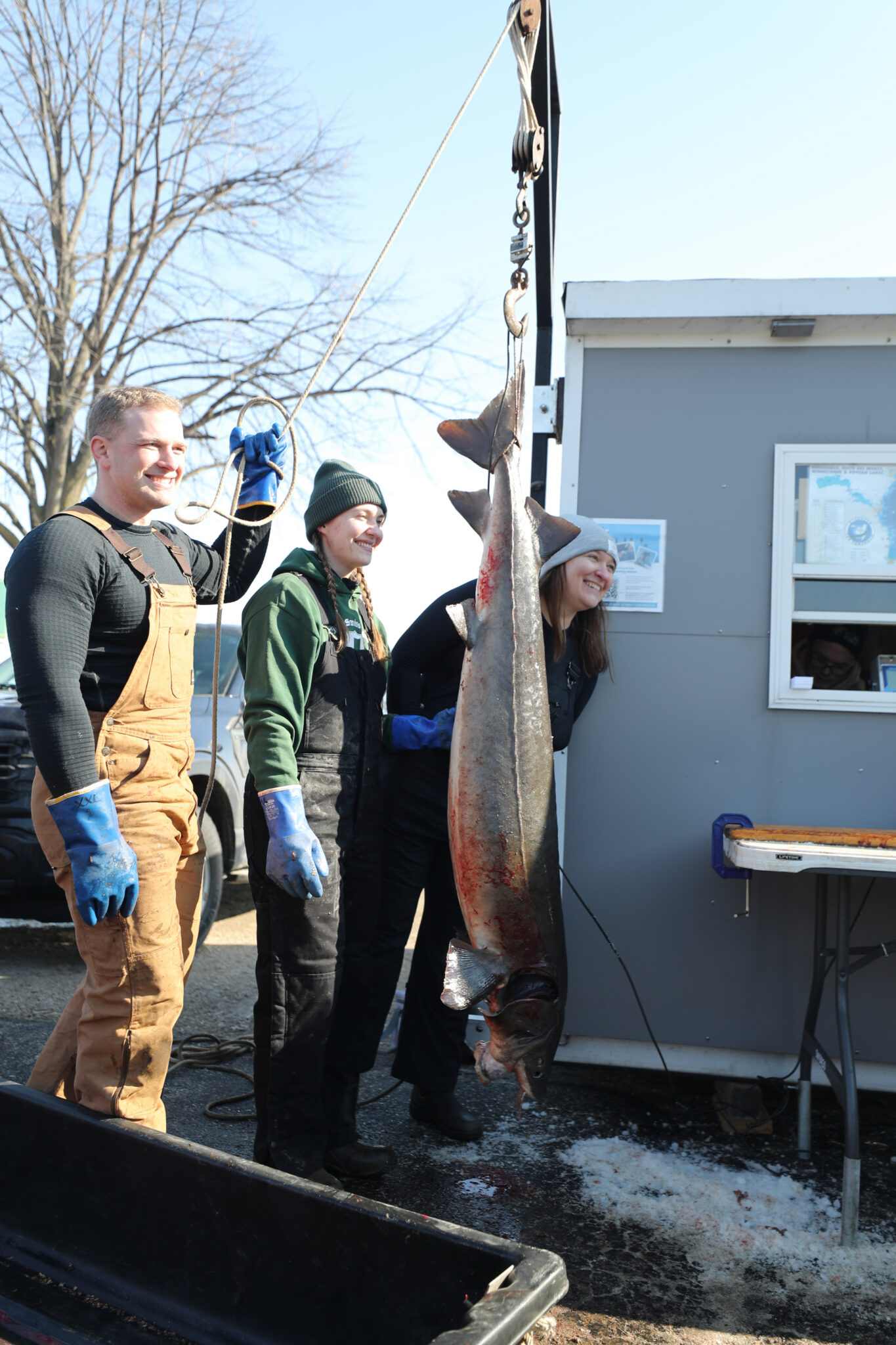 Photos: Sturgeon Spearing - Opening day 2026 - KFIZ News-Talk 1450 AM
