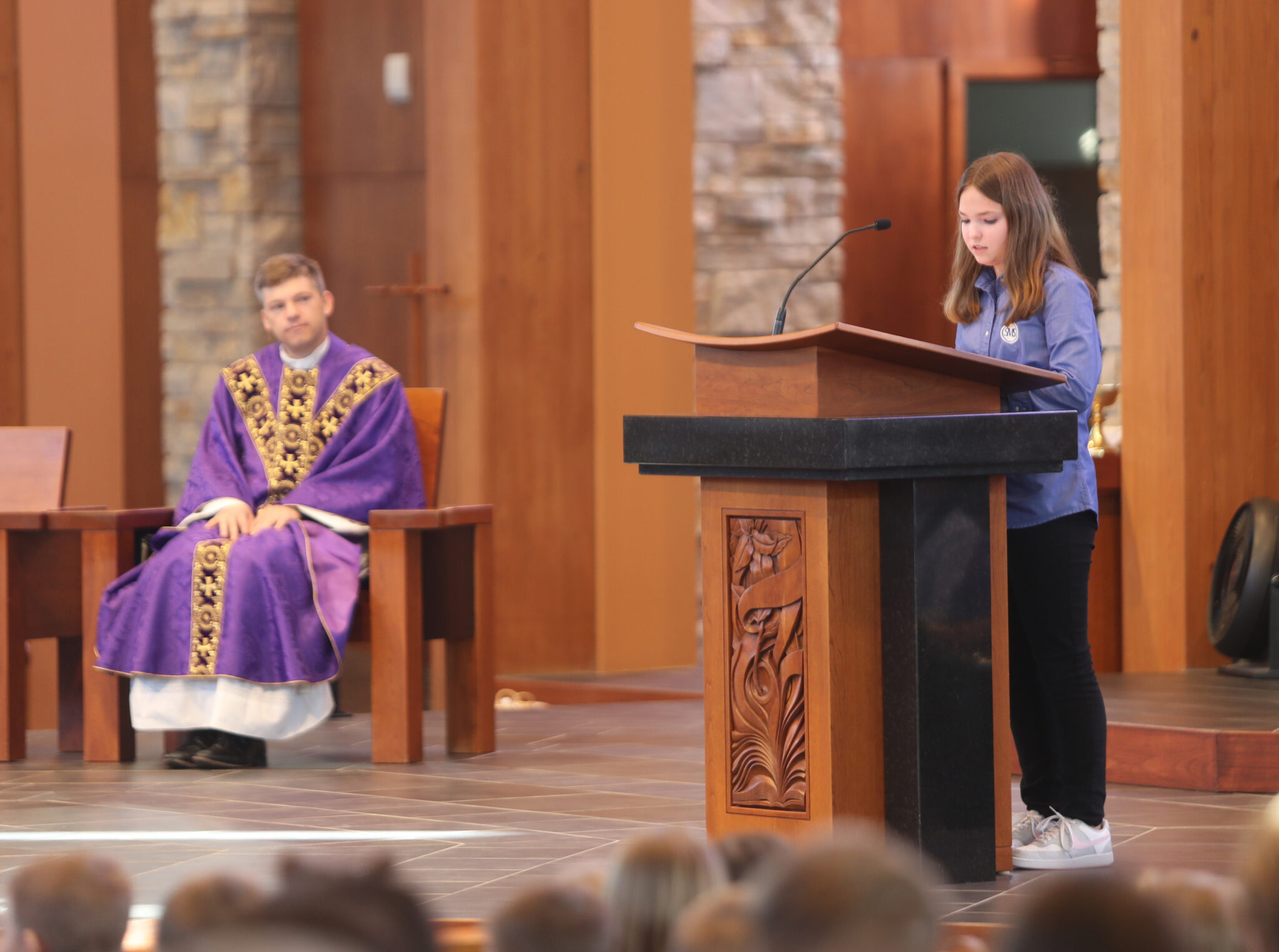 PHOTOS: St. Mary's Springs Academy celebrates Ash Wednesday at Holy ...