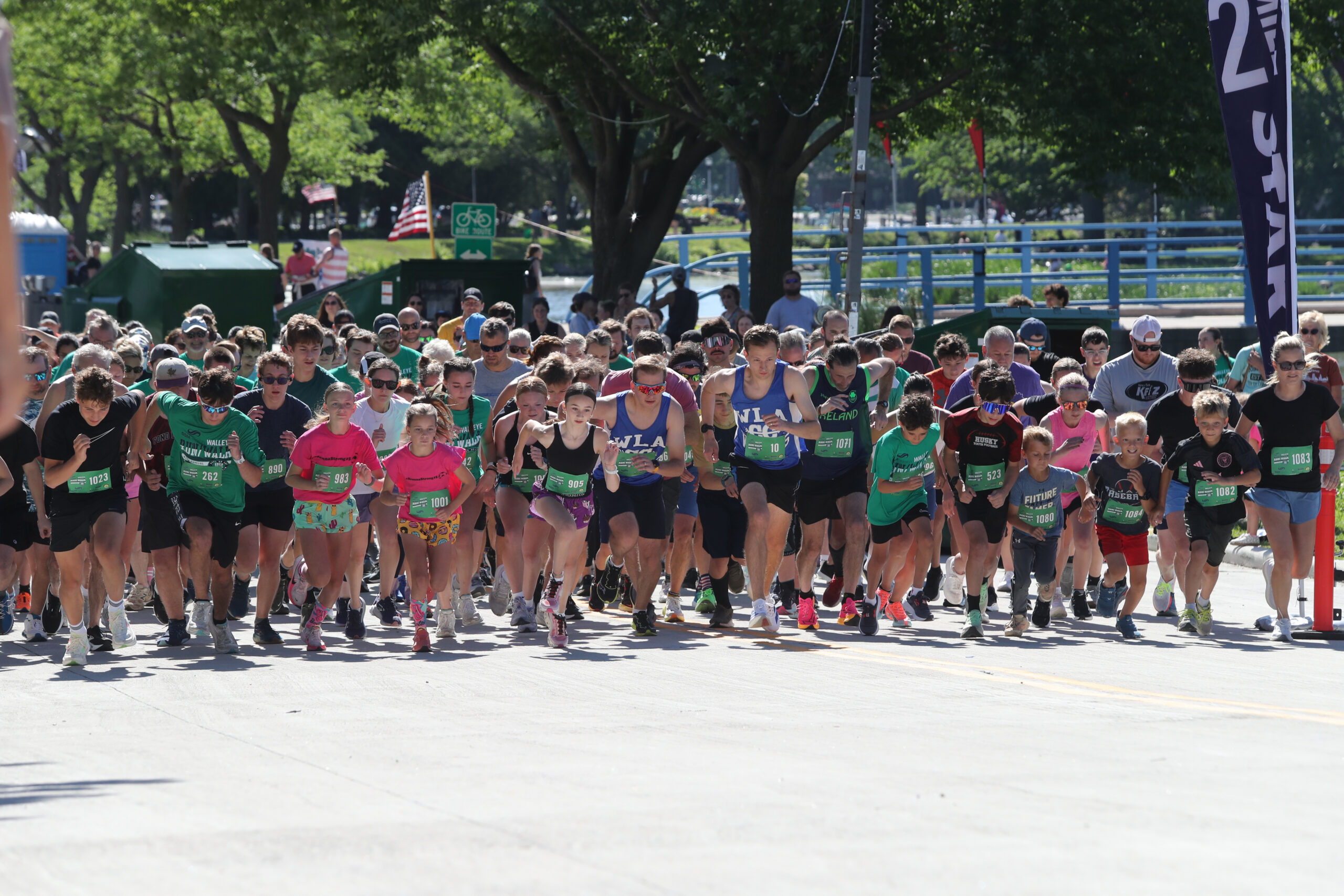 PHOTOS: Walleye Weekend 2026 2 mile run - KFIZ News-Talk 1450 AM
